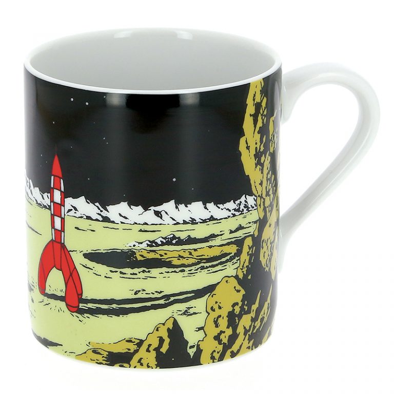 Rocket on the Moon Mug - The Tintin Shop UK