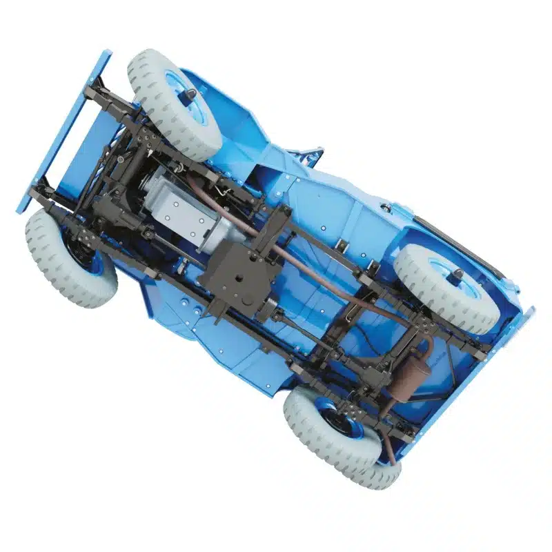 Destination Moon Blue Jeep 1/8th Scale - Limited Edition - The Tintin ...